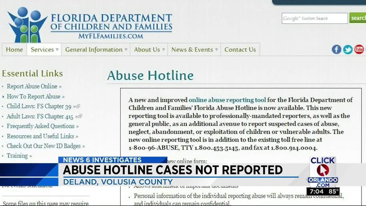 Florida Abuse Hotline Glitch Blocks Hundreds Of Cases From 